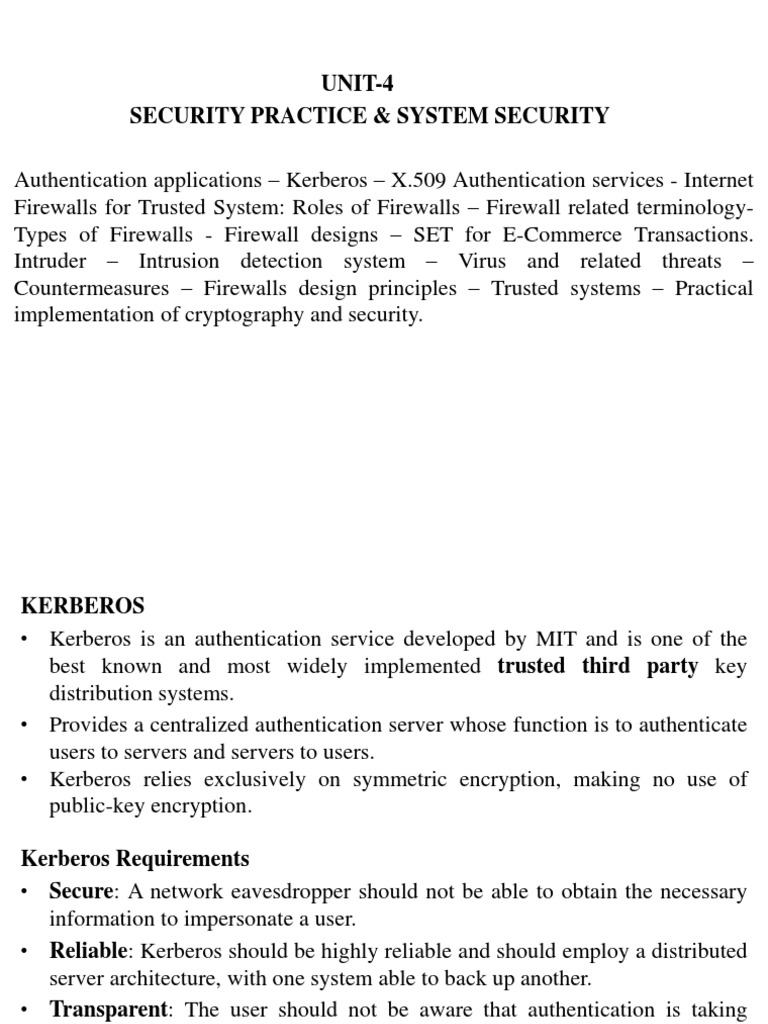 CNS Unit IV PDF | PDF | Computer Virus | Firewall (Computing) CNS Unit IV PDF | PDF | Computer Virus | Firewall (Computing)