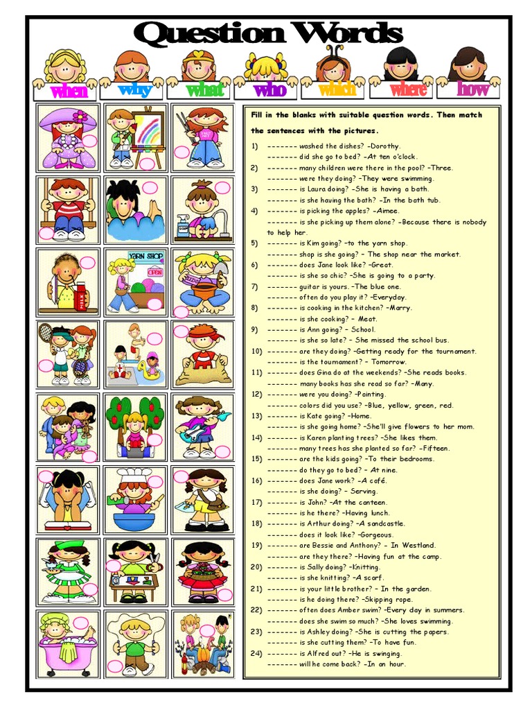 WH Questions 2 | PDF | Cooking | Foods