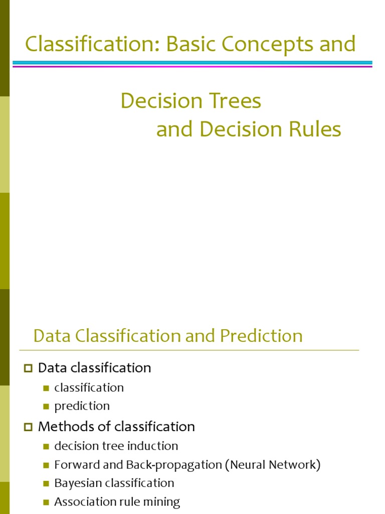 Datamining-Lect5 Decision Tree | PDF | Statistical Classification ...