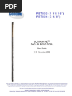 Sondex PLT Tools User Guide | PDF | Flow Measurement | Pressure Measurement