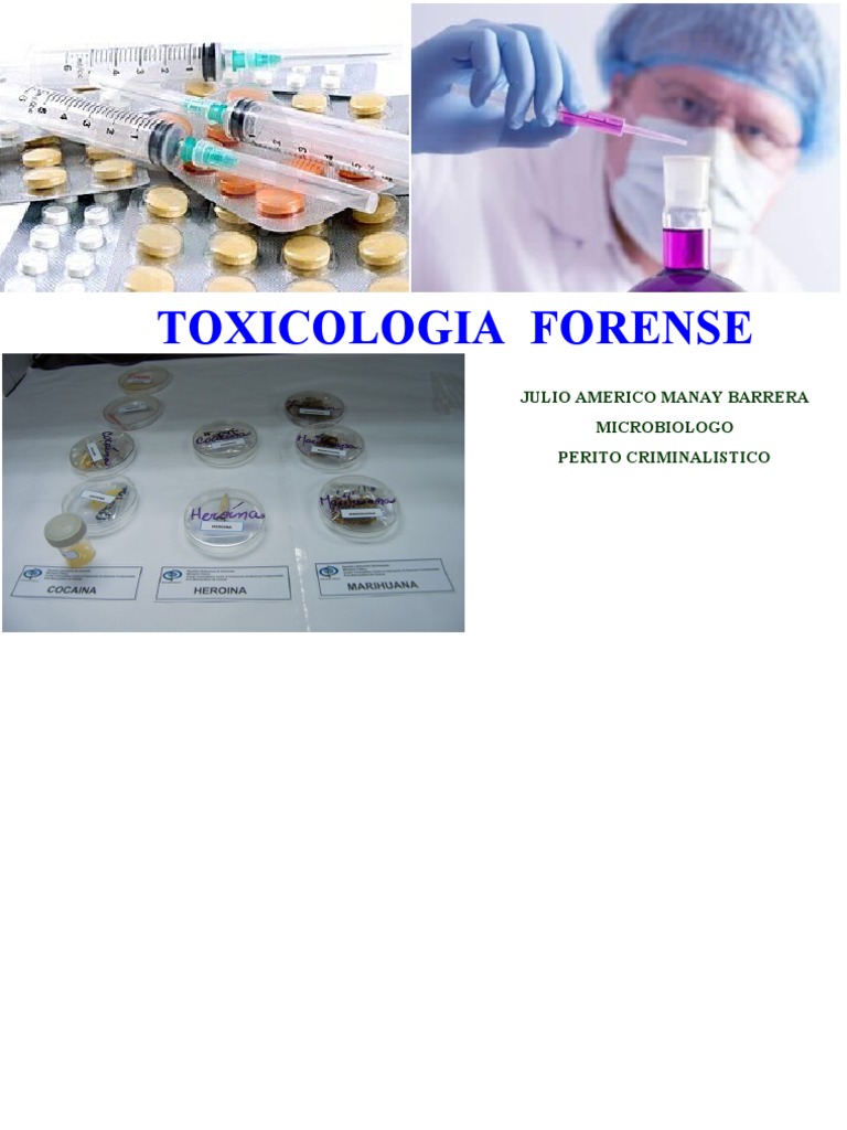 Toxicología Forense | PDF | Toxicología | Cocaína