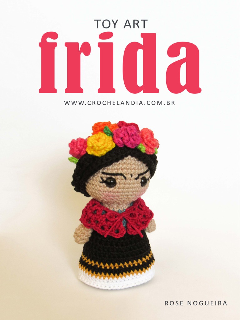 Frida en | PDF | Crochet | Embroidery