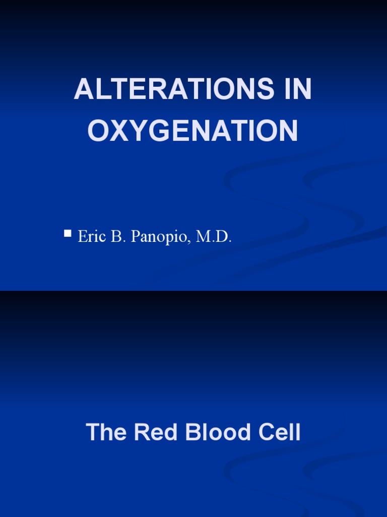 2 - Alterations in Oxygenation 1.1 | PDF | Heart Valve | Chronic ...