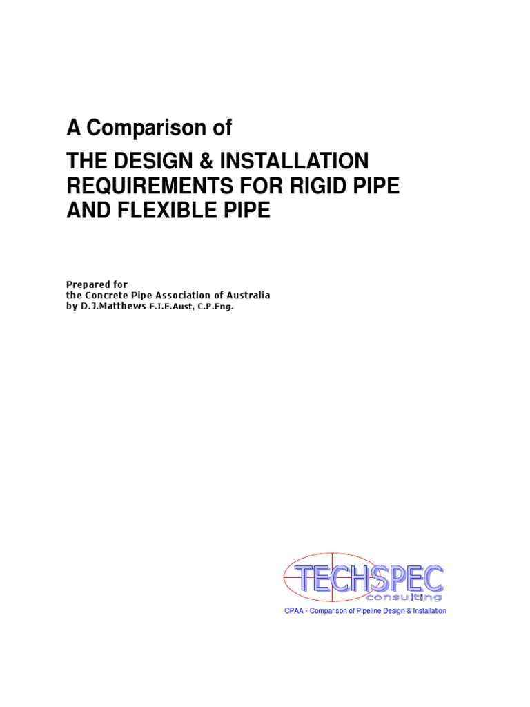 PAPER - Comparison of Pipeline Design Installation Requirements Rigid V Flexible FINAL | PDF ...