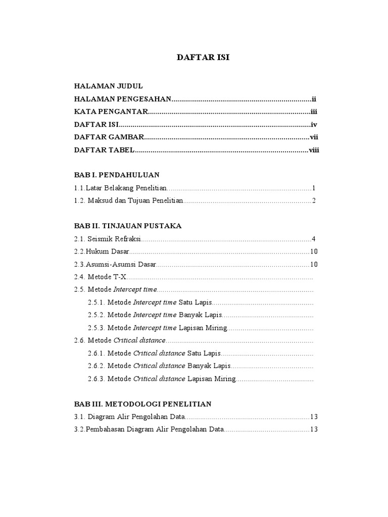 ANALISIS METODE SEISMIK REFRASI DALAM MENENTUKAN STRUKTUR BAWAH ...