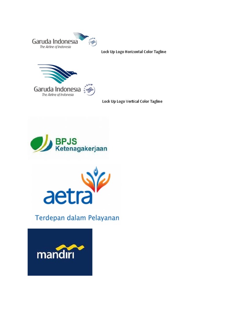 Lock Up Logo Horizontal Color Tagline | PDF