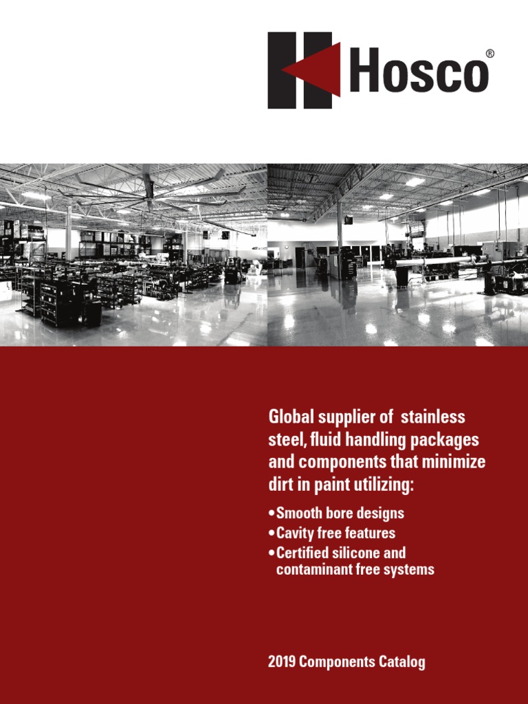 2019 Hosco Catalog | PDF | Pipe (Fluid Conveyance) | Valve