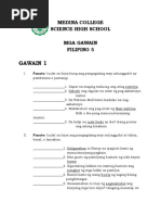 Simuno at Panaguri Worksheet | PDF