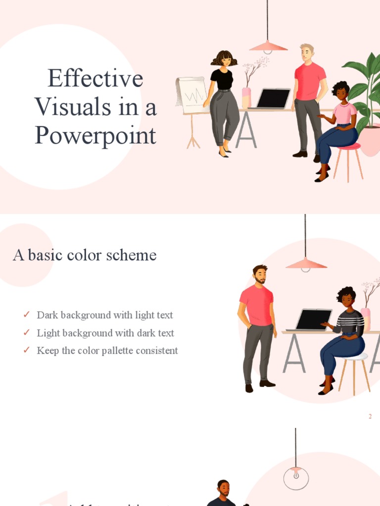 Effective PowerPoint Visual Design Tips | PDF