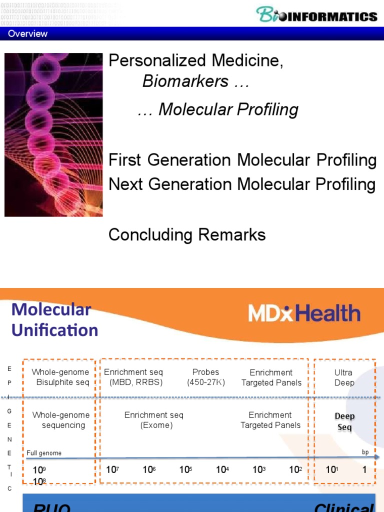 Personalized Medicine,: Biomarkers Molecular Profiling | PDF ...