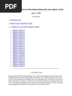 Most Common JCL Error Codes | PDF | System Software | Computer Hardware