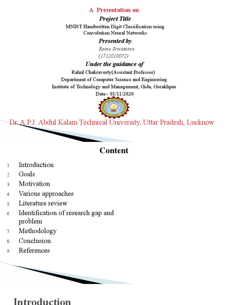MNIST Digit Classification with CNN | PDF | Deep Learning | Machine ...