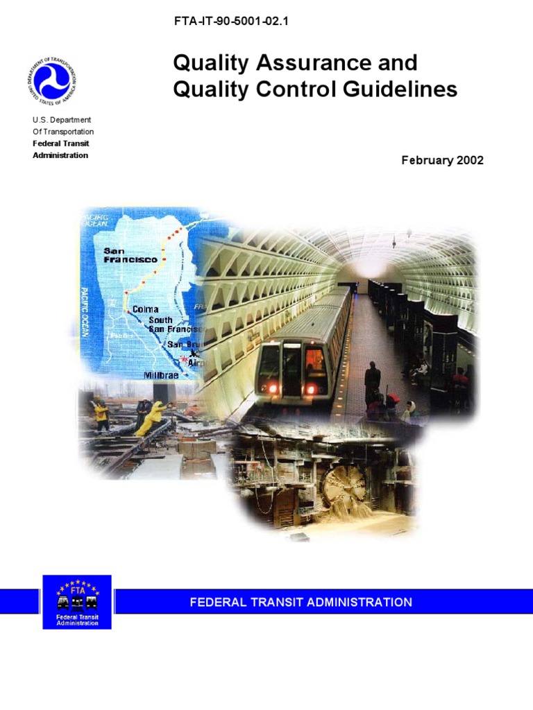 FTA QualityAssurance QualityControl Guidelines | PDF | Litre | Quality ...