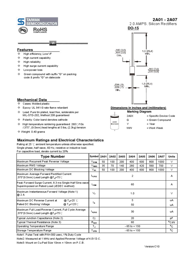 Rohs Rohs: Creat by Art | PDF | Rectifier | Capacitor