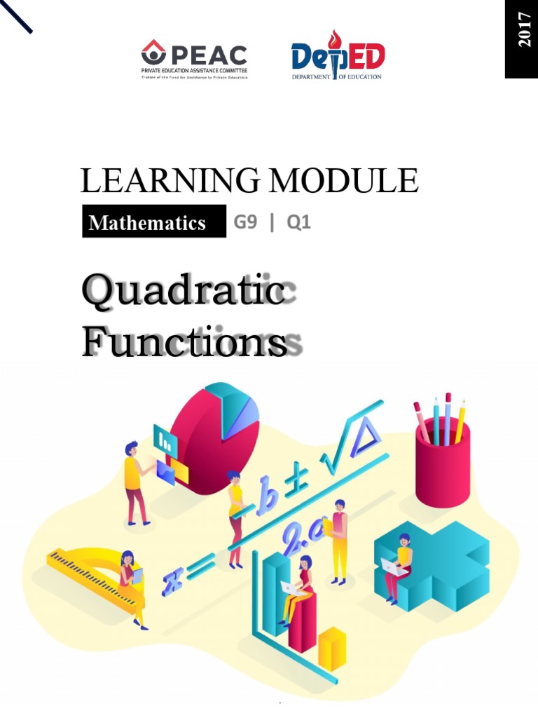 Learning Module: Quadratic Functions | Download Free PDF | Quadratic ...