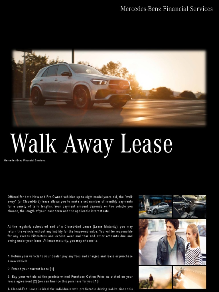 Mercedes-Benz Walk Away Lease Guide | PDF | Lease | Option (Finance)