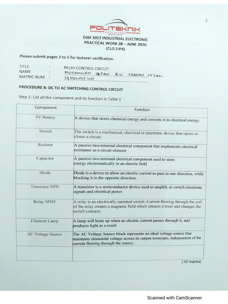 Practical 2B DJM30062 | PDF