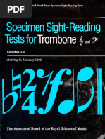 Essential Elements Trombone Book 1 | PDF