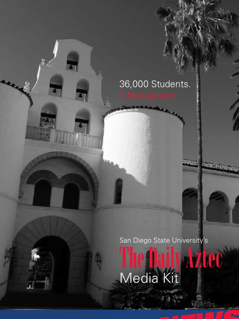 The Daily Aztec: Media Kit | PDF | Newspapers | Advertising