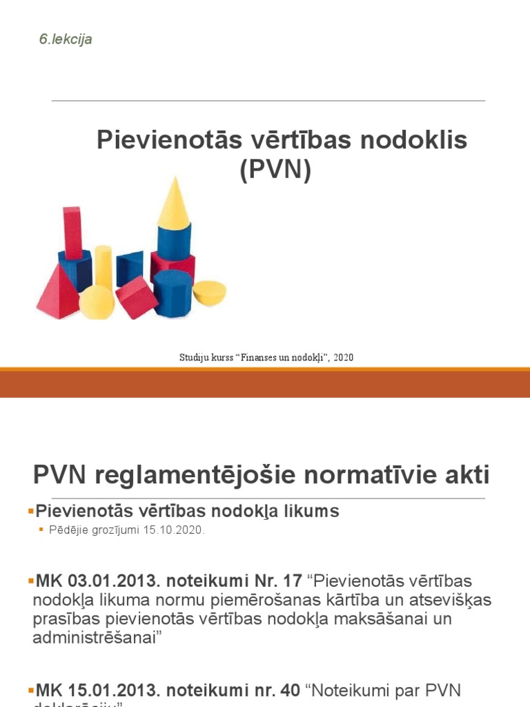 Lekc 6 PVN 2020 | PDF