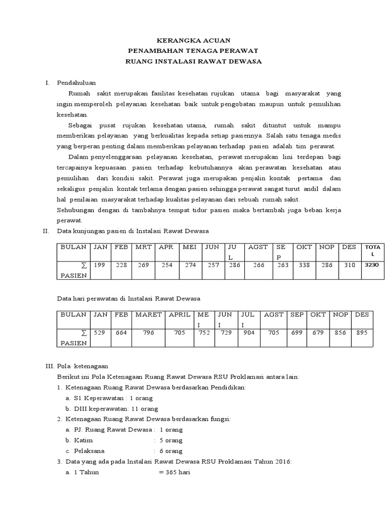 Tor Penambahan Karyawan RRD | PDF