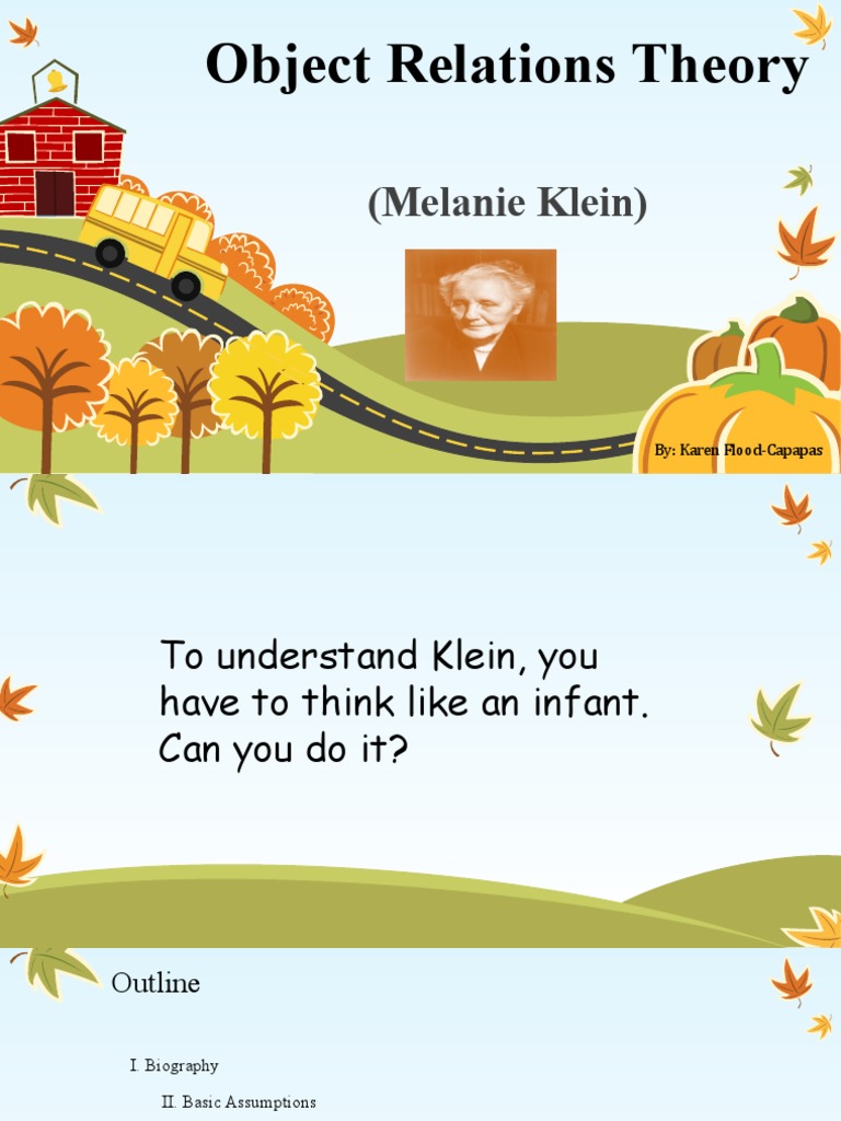 Object Relations Theory | PDF | Object Relations Theory | Attachment Theory