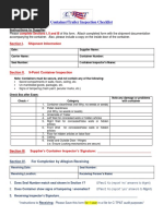 7 Point Container Inspection Checklist | PDF | Components ...