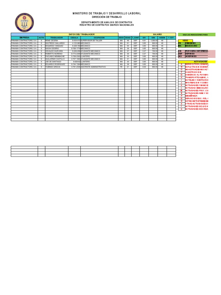 Formato para Contratos | PDF | Economias | Business