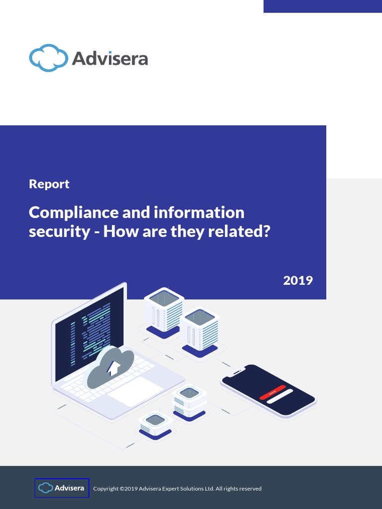 Compliance and Information Security - How Are They Related? | PDF ...