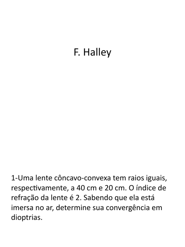 Halley | PDF
