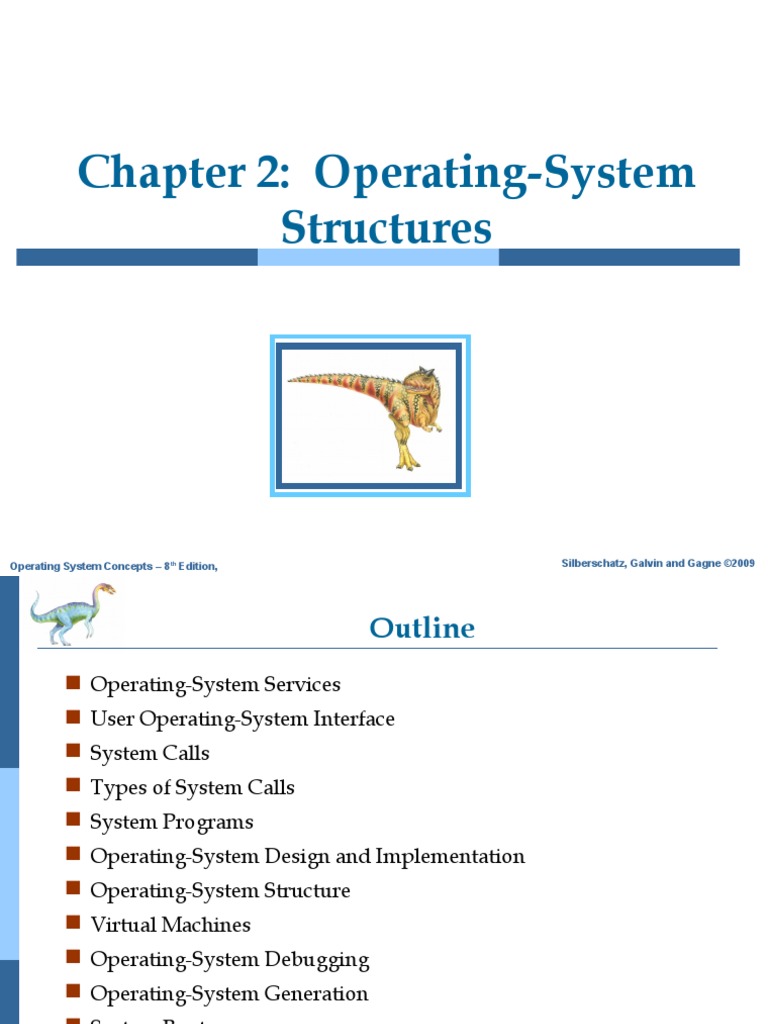 Chap02 Operating System Structures | PDF | Operating System | Shell (Computing)