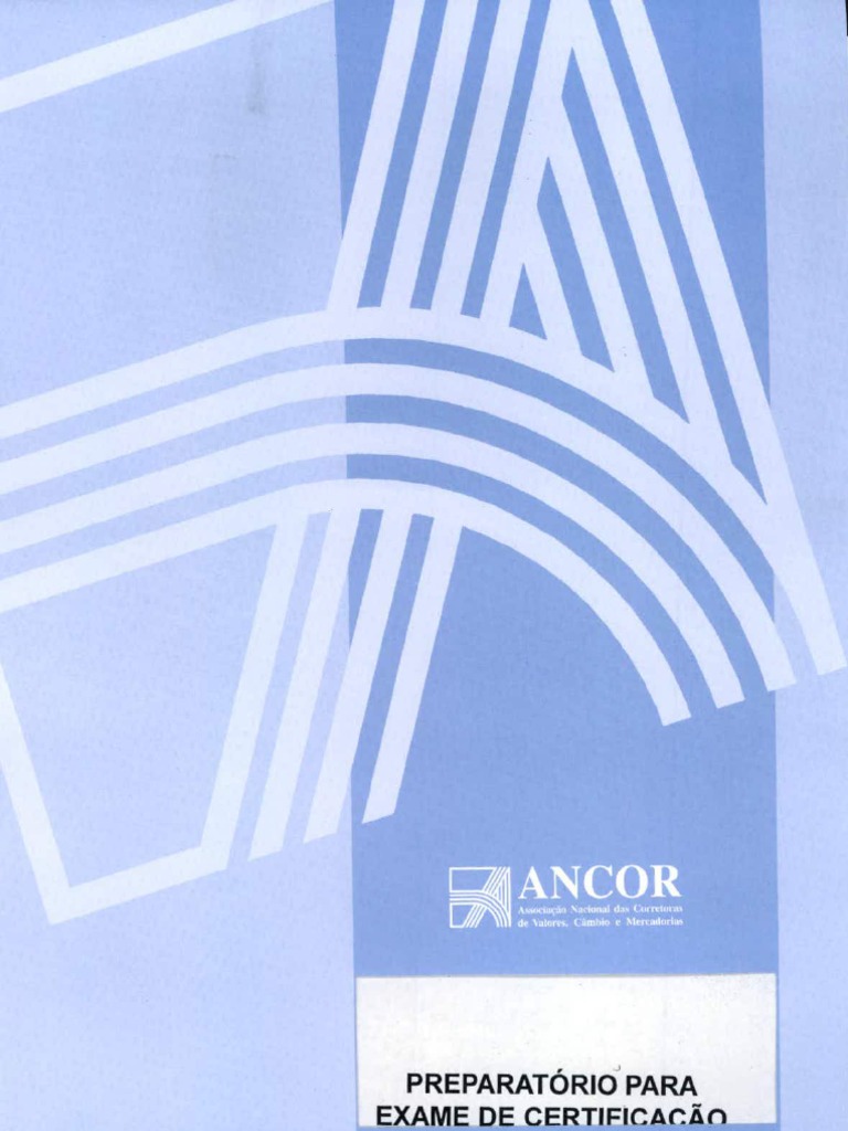 Apostila ANCOR - XP | PDF | Finanças e Administração de Capital