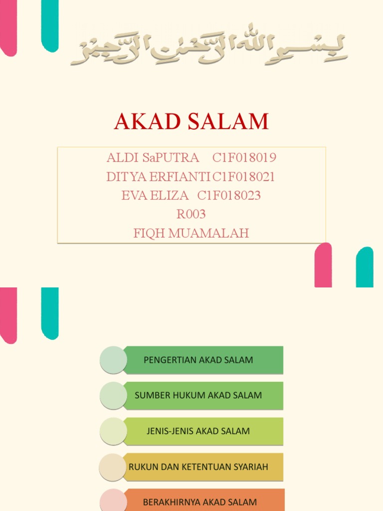 Ppt-Akad Salam | PDF