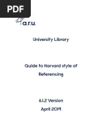 Referencing Guide DUT Harvard Referencing Style 2016 | PDF | Citation ...