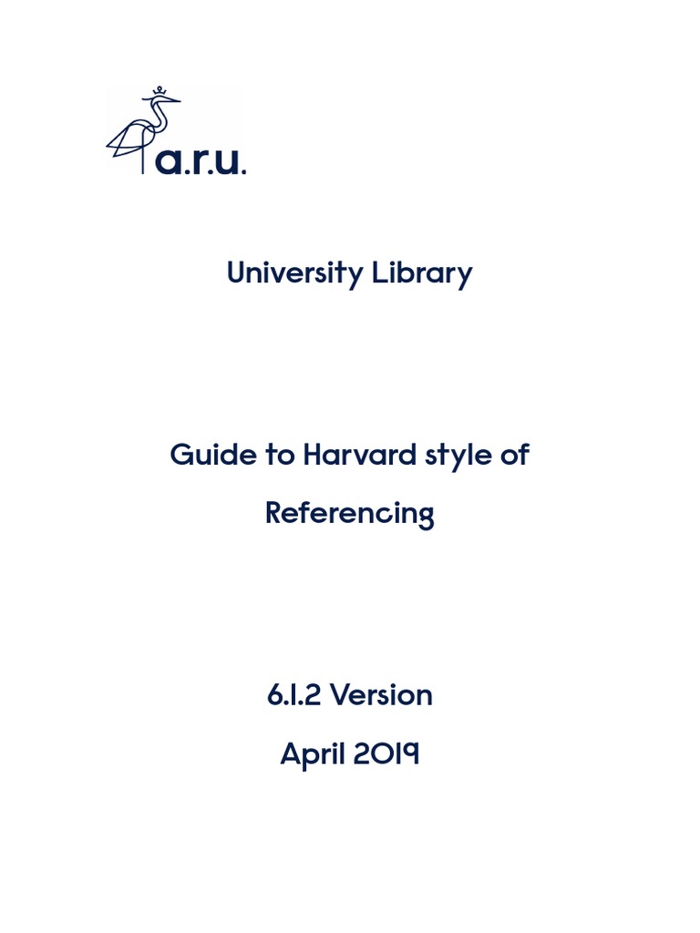 Harvard Referencing 201920 PDF | PDF | Citation | Newspapers