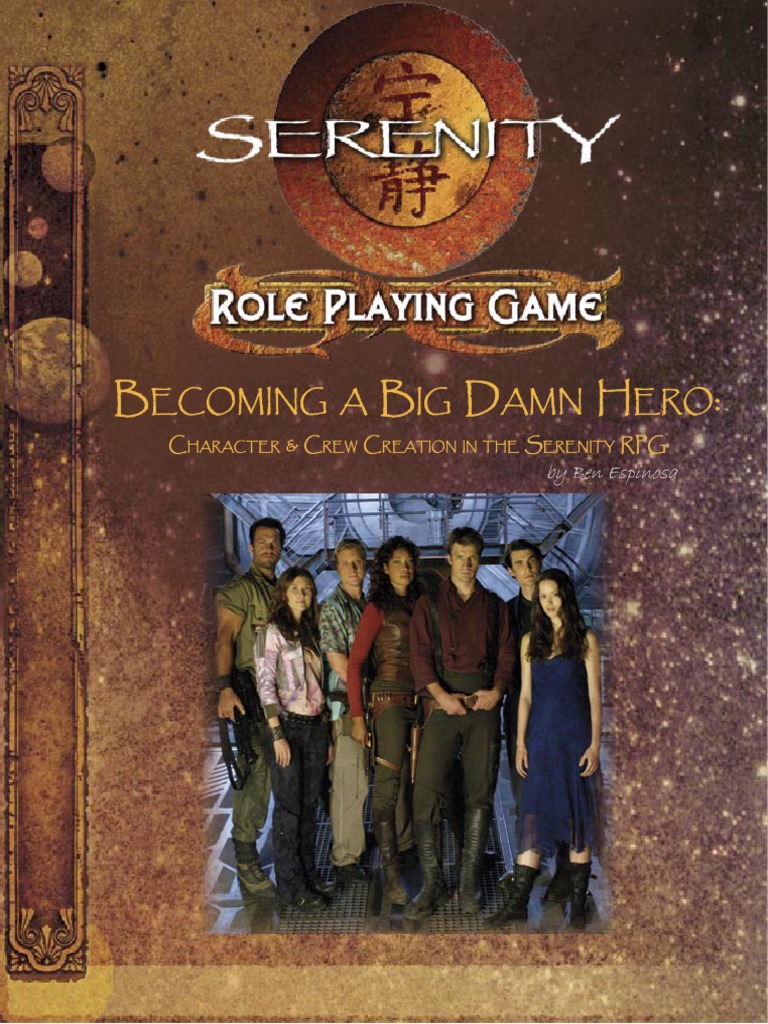 Serenity RPG Character Guide | PDF | Leisure | Sports
