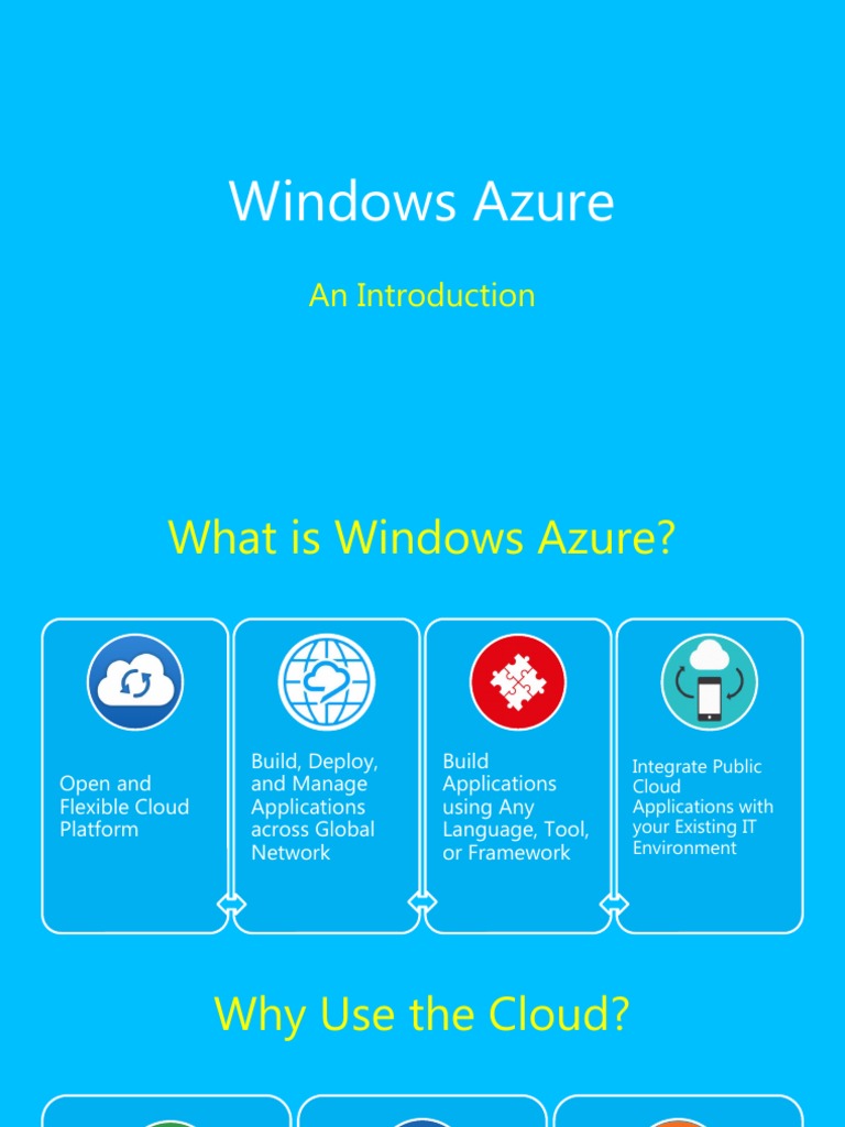 Microsoft-Azure-PPT 8233973 Powerpoint | PDF
