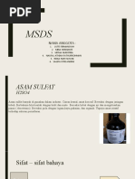 MSDS Amonium Hidroksida (NH4OH) | PDF