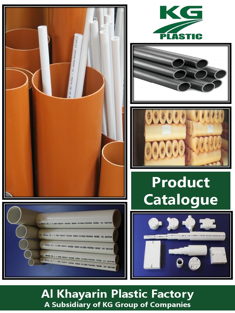 KG Plastic Product Catalogue | PDF | Pipe (Fluid Conveyance) | Building ...