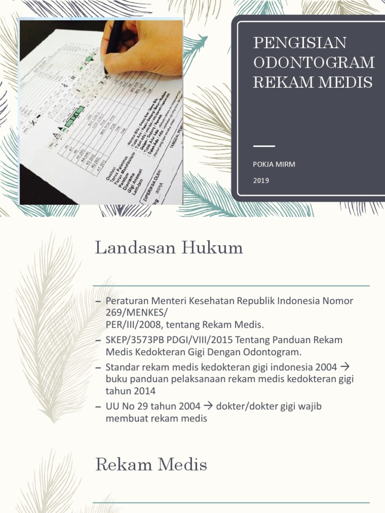 Pengisian Simbol Rekam Medis | PDF