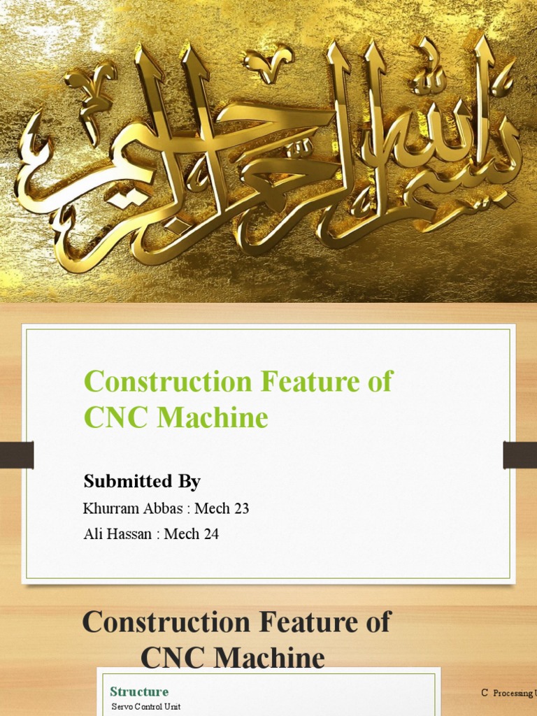 Construction Features of CNC Machine: CPU, Servo Control, and ...