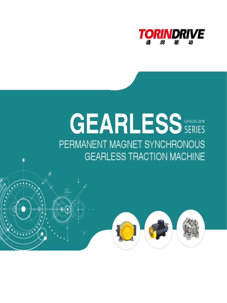 Catalog of Torin Gearless Machine | PDF
