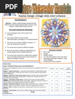 Mandala Painting Evaluation Criteria | PDF | Art