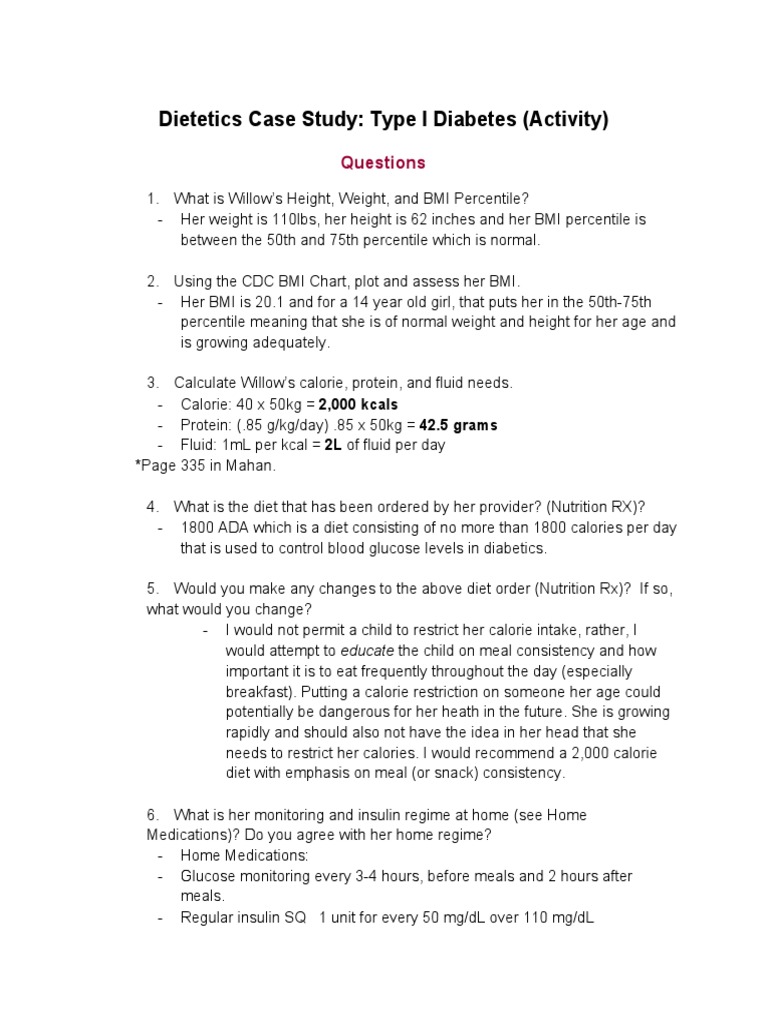 Clinical Case Studies Diabetes Download Free Pdf Diabetes Insulin