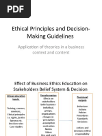 Chapter 9 Ethical Decision Making Models | PDF | Business Ethics | Decision Making