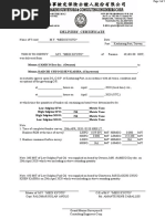 Hydrostatic Particulars | PDF | Ships | Shipbuilding
