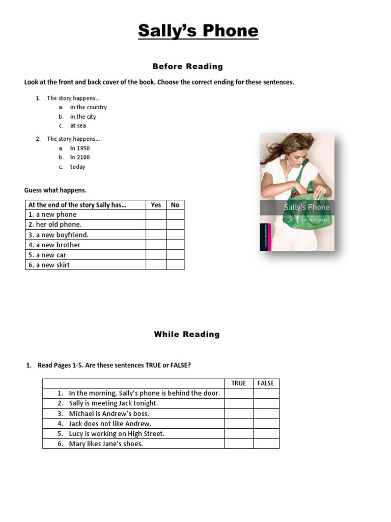 Sally's Phone | PDF
