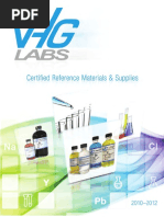 VHG Labs Brand V26 | PDF | Metals | Chemical Elements