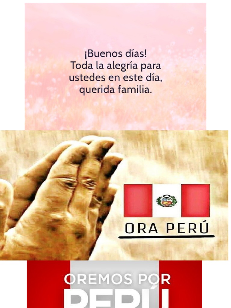 Oremos Por Perú | PDF
