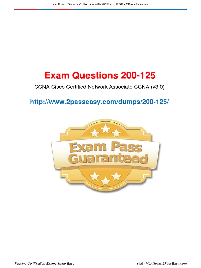 Cisco SelfTestEngine 200-125 Simulations by Bowen 153q PDF | PDF